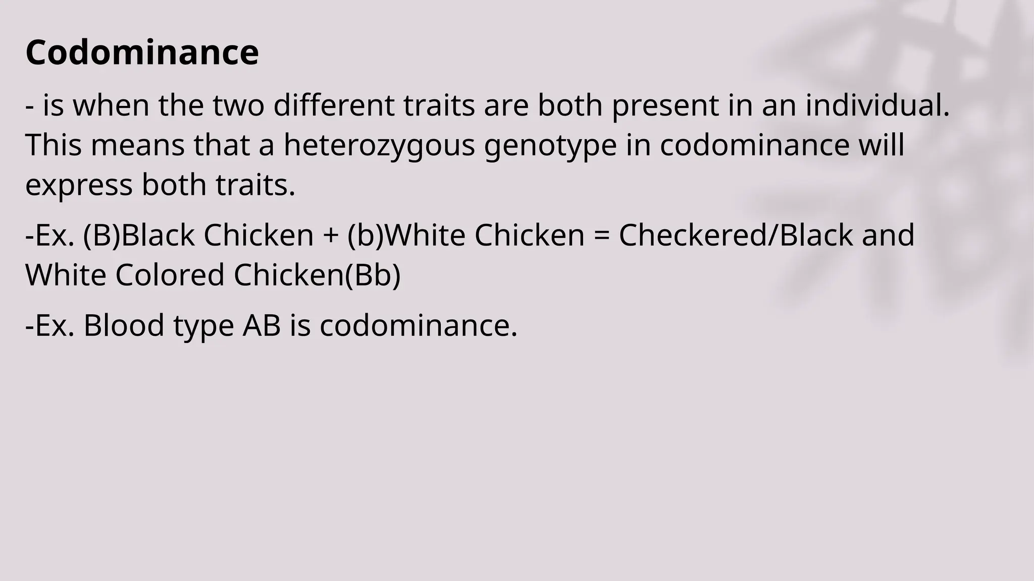 SCI9-Non-Mendelian Inheritance/PATTERNS.pptx SCI9-Non-Mendelian Inheritance/PATTERNS.pptx