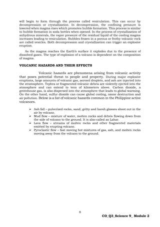 SCIENCE GRADE9 QUARTER3 MODULE WEEK 2PDF | PDF