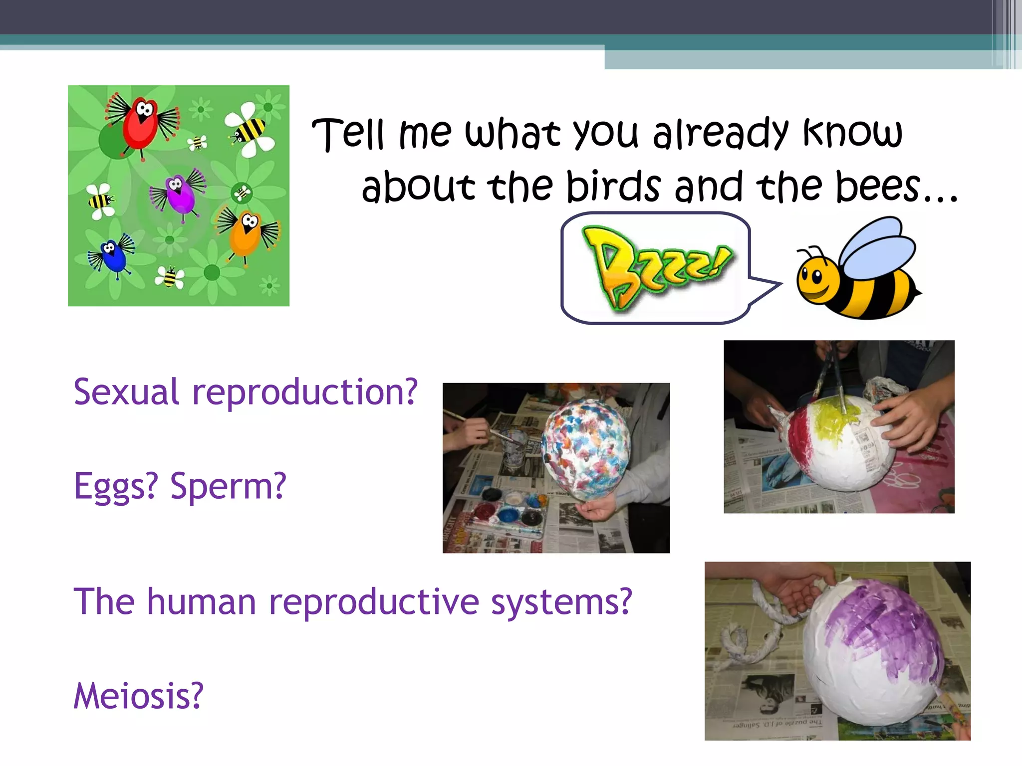 Sci 9 Lesson 3 April 4 - Introduction to Meiosis and Reproductive ...
