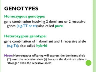 SCI 9 Lesson 1 Mar 15 - Introduction to Genetics | PPT