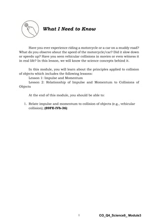 module for grade 9 for distance learning | PDF