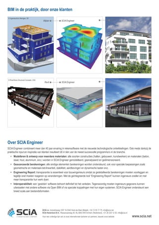 SCIA Engineer - Rekensoftware met effectieve BIM-integratie | PDF ...