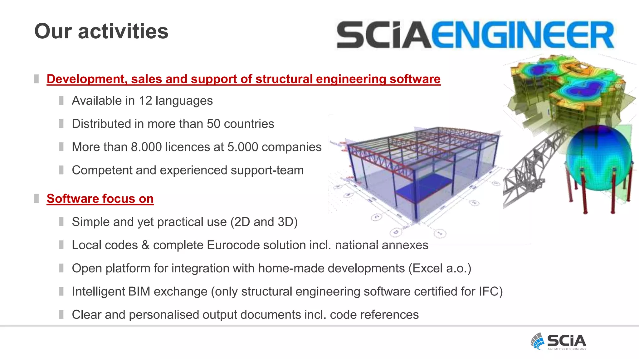SCIA Engineer - solutions for structural design of aluminium constructions | PPT | Free Download