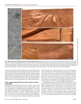 Modern water at low latitudes on Mars: Potential evidence from dune ...