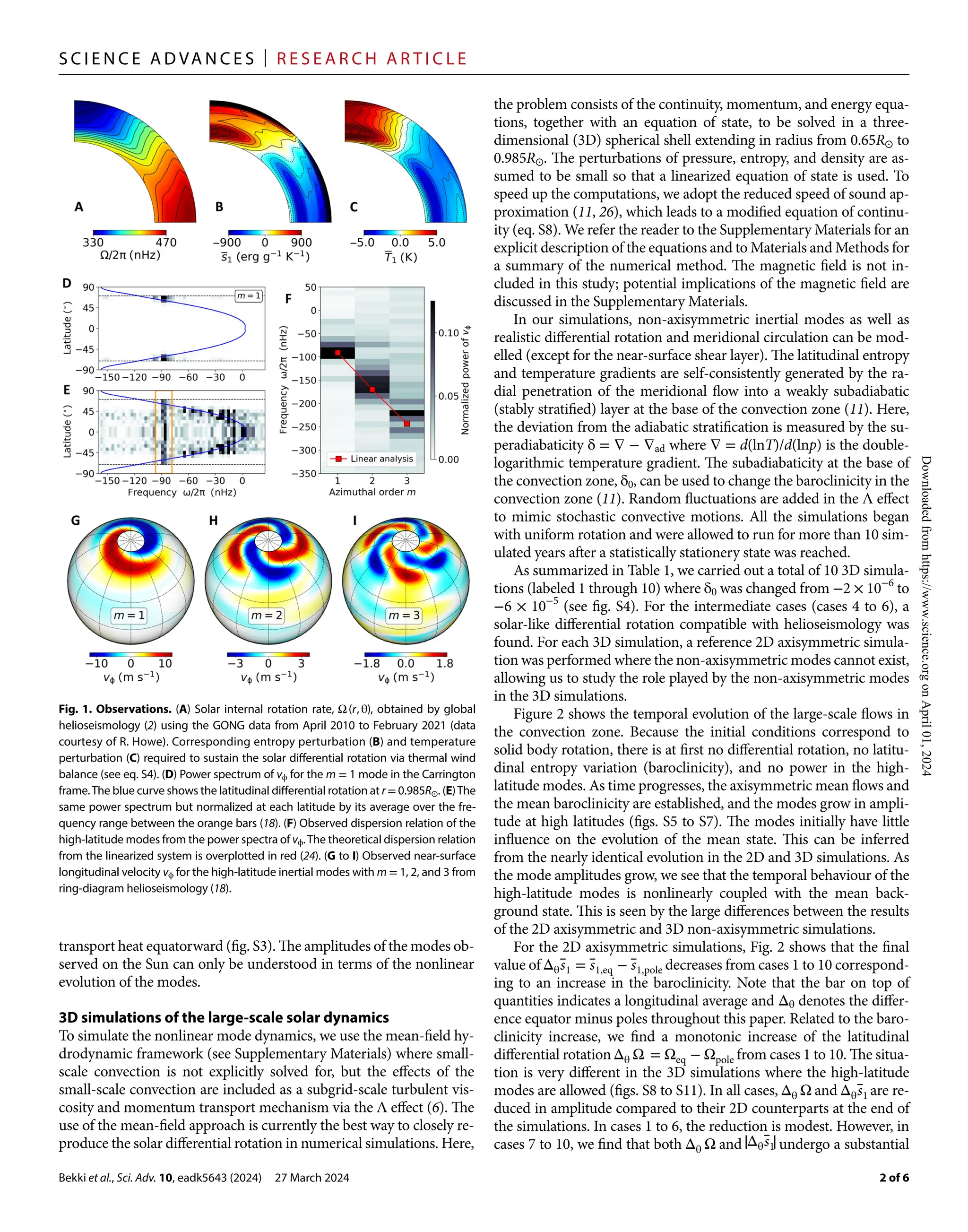 The Sun’s differential rotation is controlled by high- latitude ...
