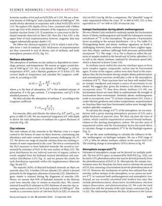 Olivine alteration and the loss of Mars’ earlyatmospheric carbon | PDF