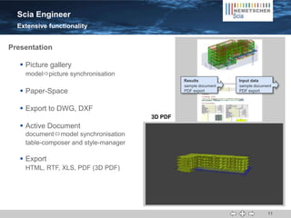 Scia Engineer, Supporting Structural BIM | PPT