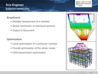 Scia Engineer, Supporting Structural BIM | PPT
