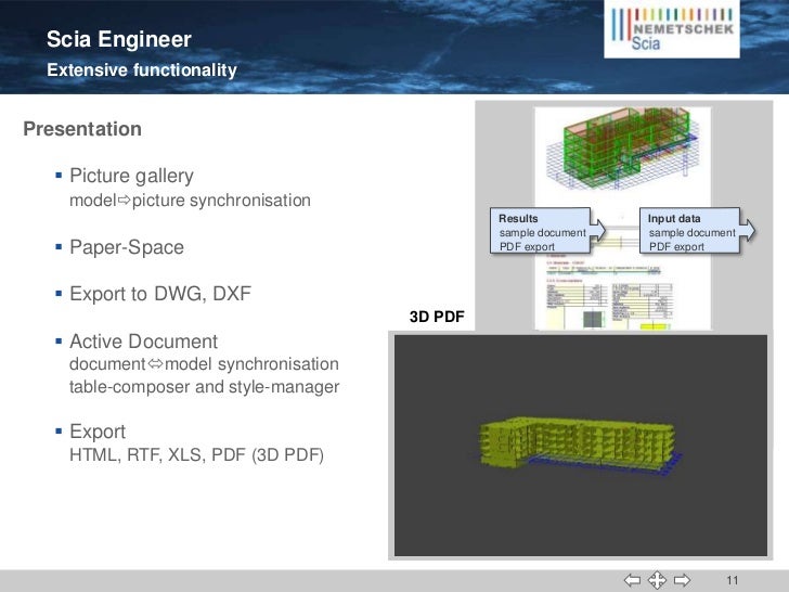 Scia Engineer, Supporting Structural BIM