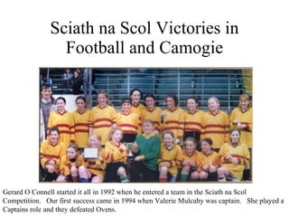 Sciath na scol girls successes power point | PPT