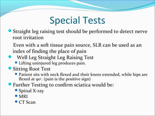Sciatica by Farshid Mokhberi | PPT