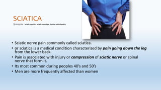 Sciatica | PPTX