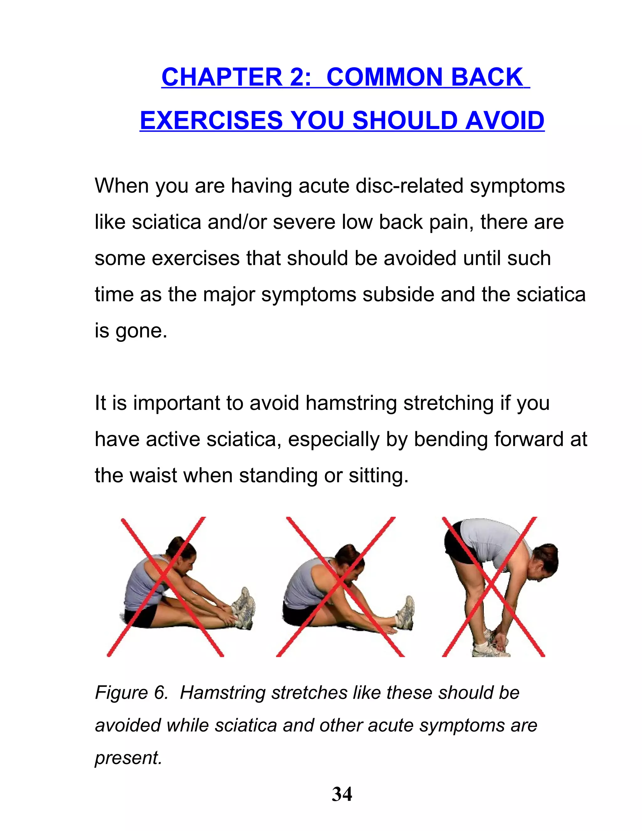 Sciatica Self Care | PDF