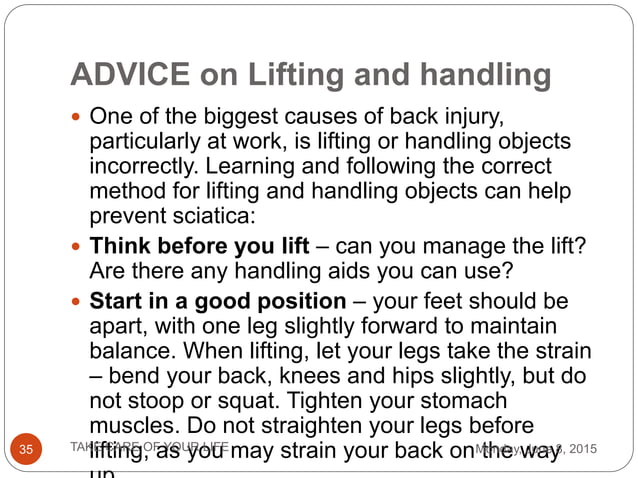 Sciatica | PPTX | Death, Injury, or Military Conflict | Sensitive Topics