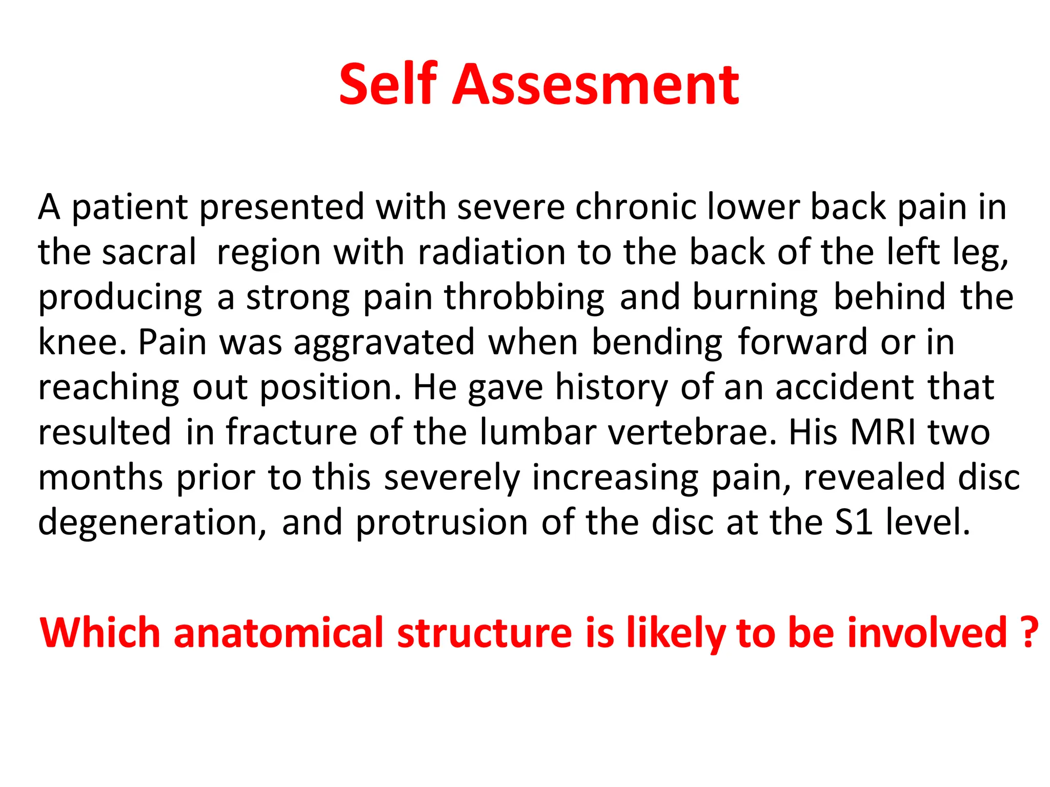 Sciatic Nerve Anatomy | PPTX
