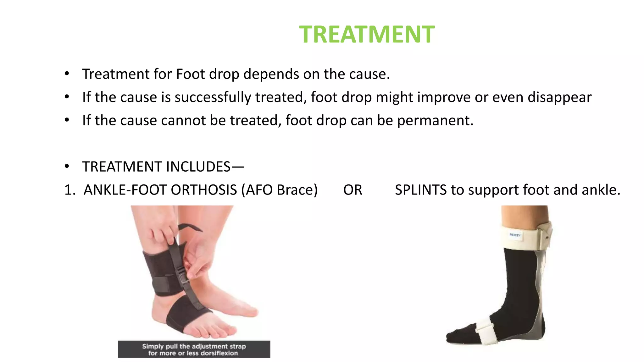 ANATOMY OF SCIATIC NERVE AND FOOT DROP | PPTX