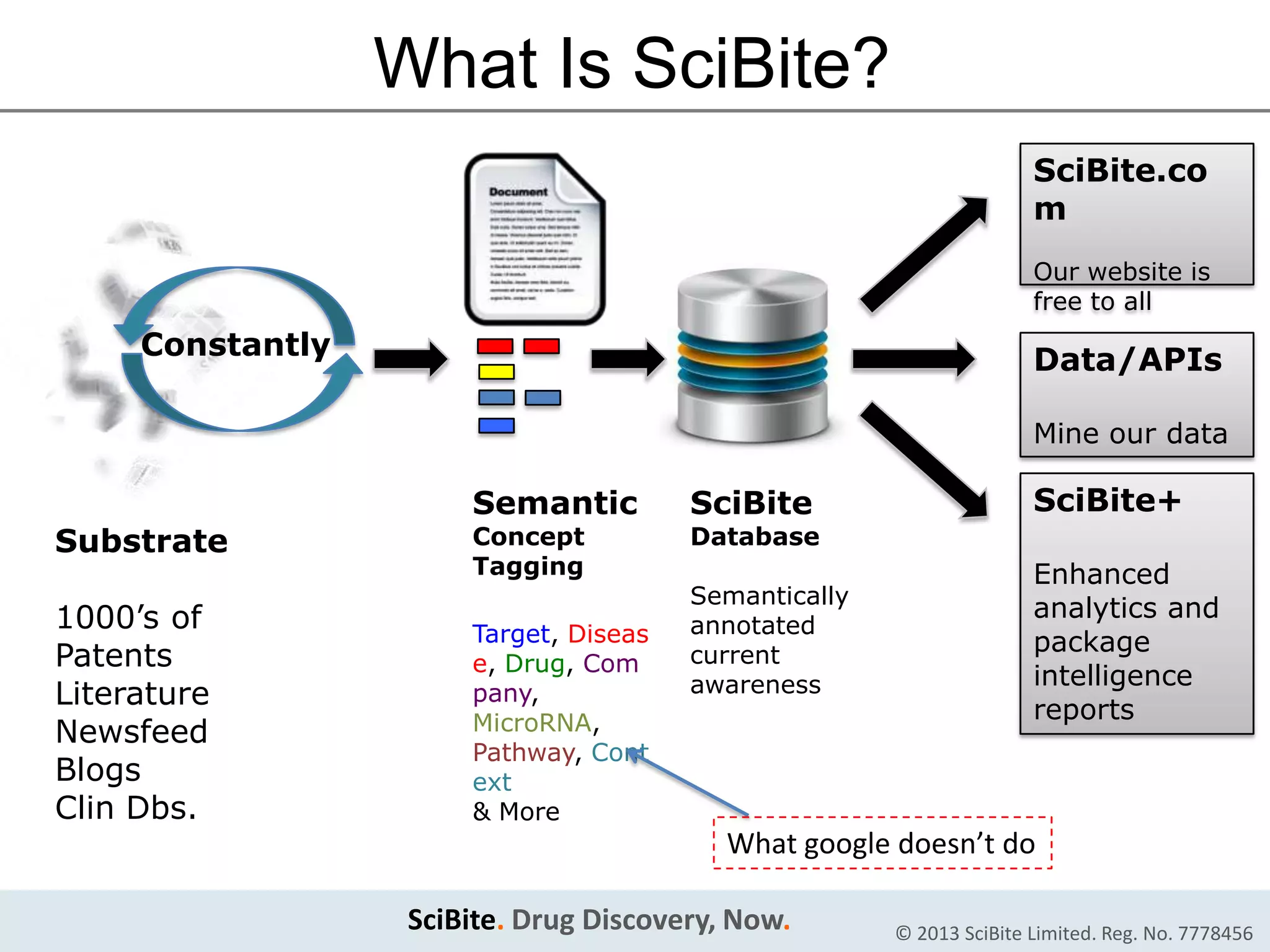SciBite overview July 2013 | PPT | Free Download