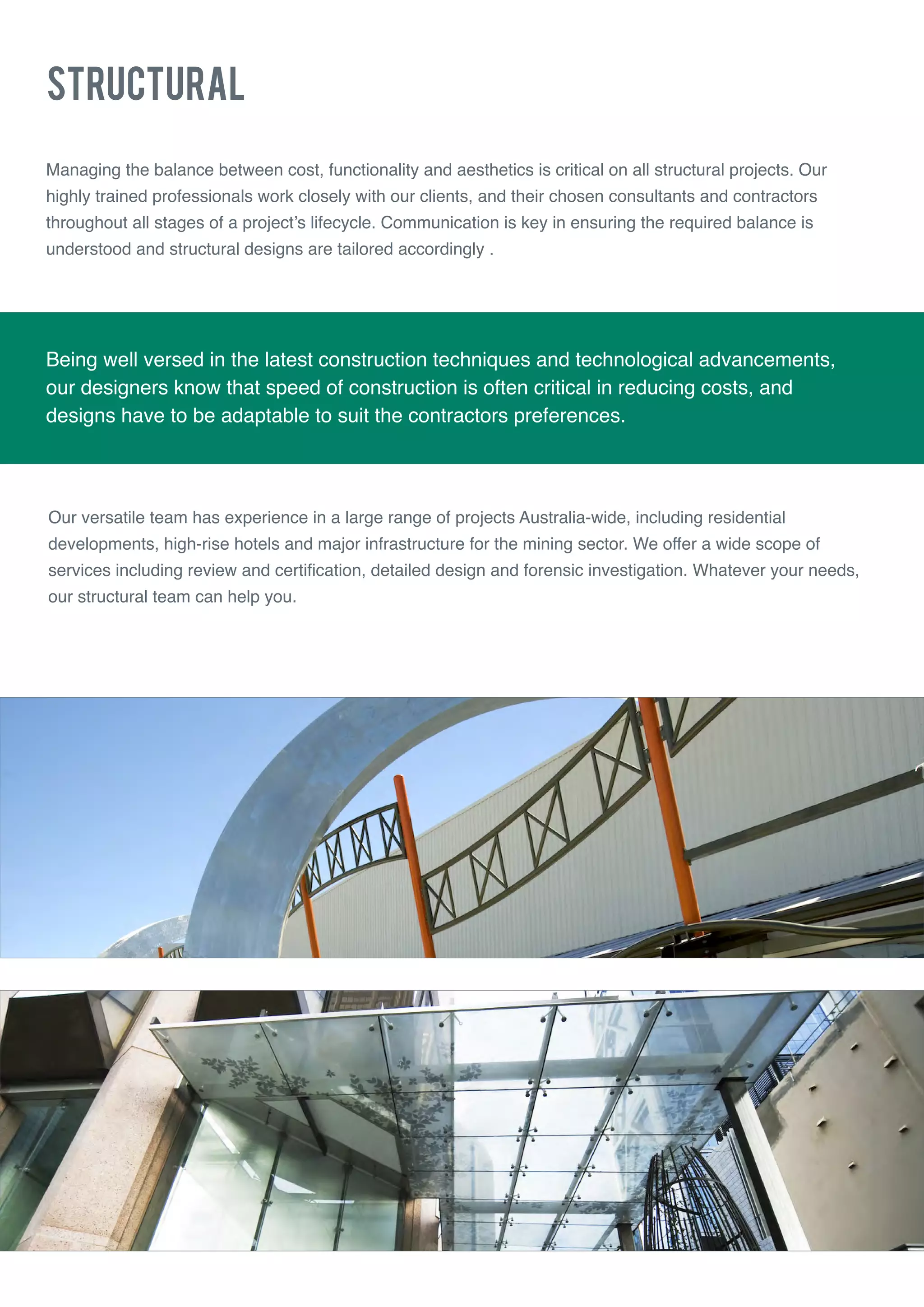 Structerre Commercial & Infrastructure | PDF