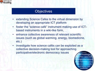 Sci cafe 2.0 overview | PPT
