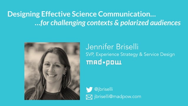 Designing Effective Science Communication | PPT