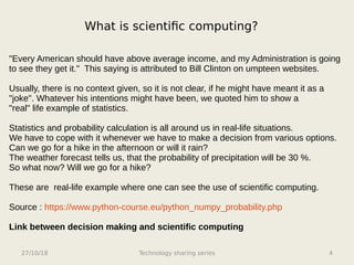 Sci computing using python | PDF | Programming Languages | Computing
