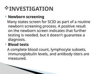 SCID.pptx vgjnvggbmmggkggjfjgfffhjgghkjhgh | PPTX | Skin and ...