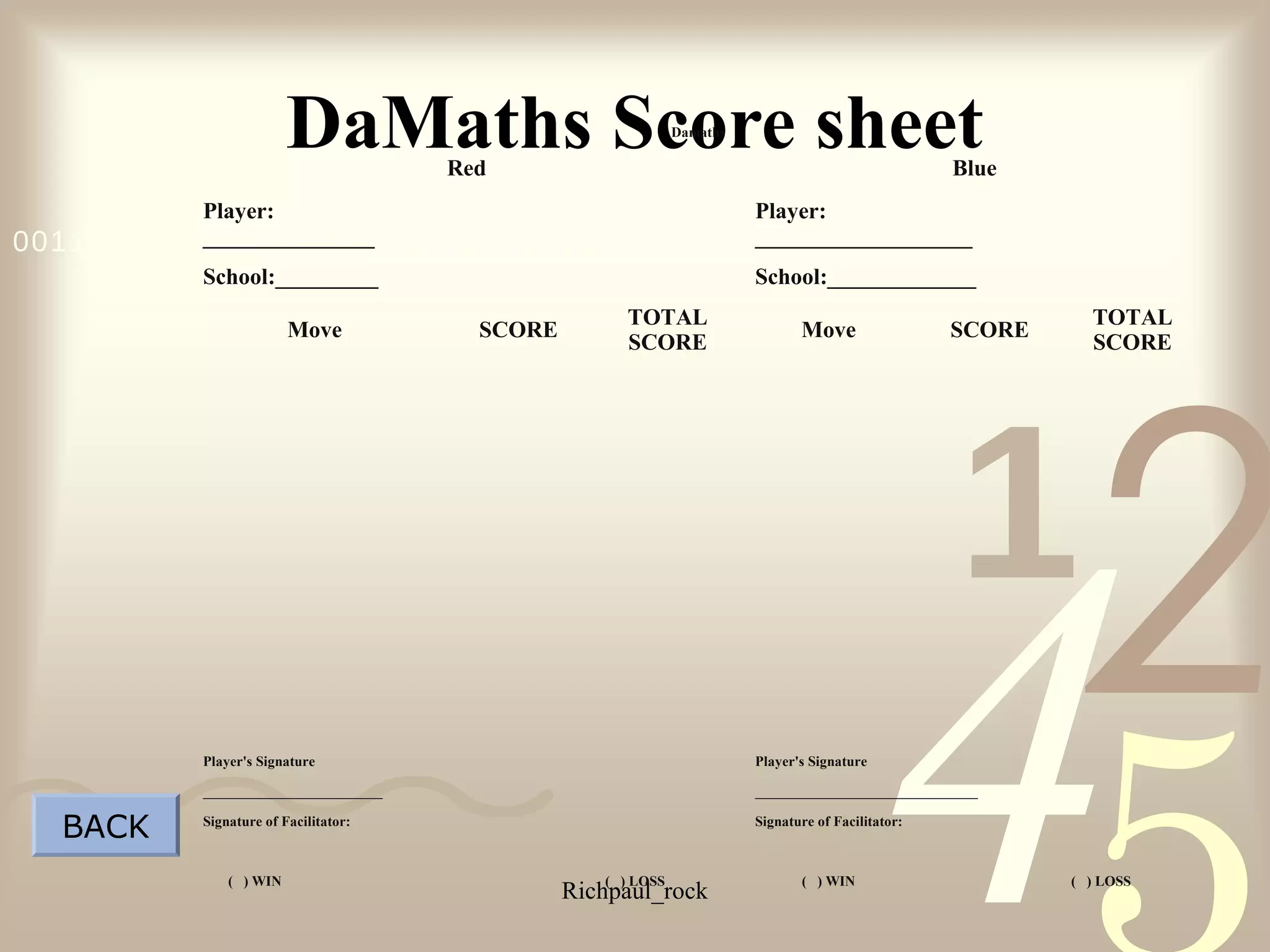 Scidamaths manual finals | PPT