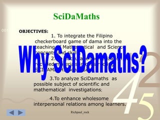 Scidamaths manual finals | PPT