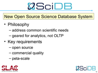SciDB : Open Source Data Management System for Data-Intensive ...