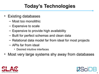 SciDB : Open Source Data Management System for Data-Intensive ...