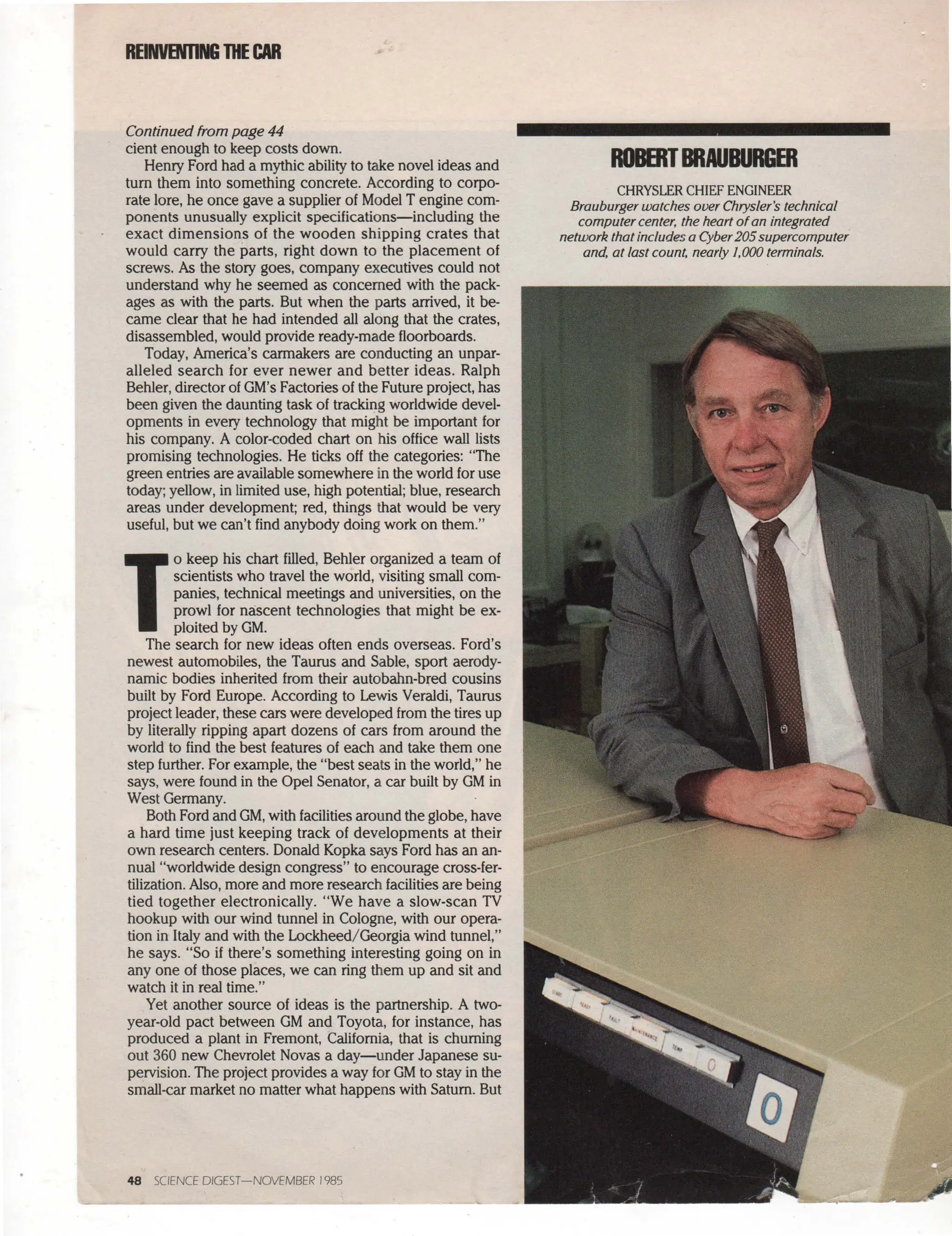 When the Future of the Car Was the Taurus | PDF