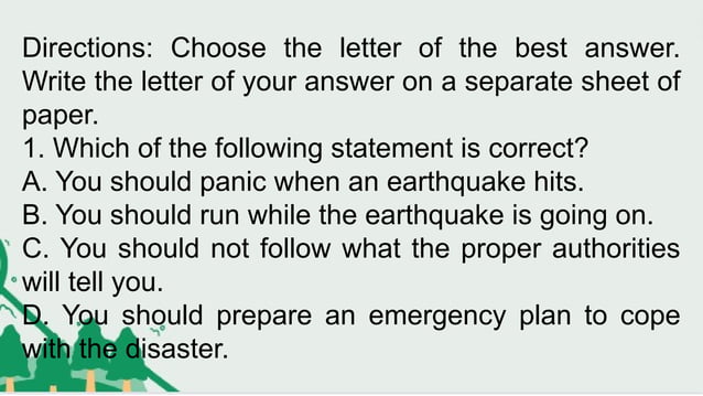 science 6 quarter 4 week 2 changes on the surface | PPT