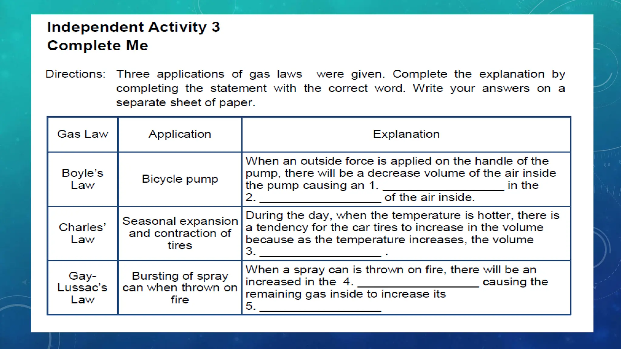 SCIENCE 10 Quarter 4-Module 2 (Gas laws) | PPTX