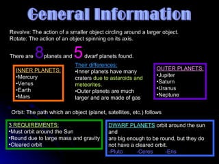 Science Planets powerpoint | PPT