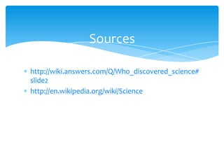 Science | PPT | Free Download