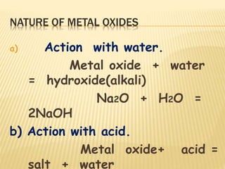 Science METAL AND NON METAL | PPT