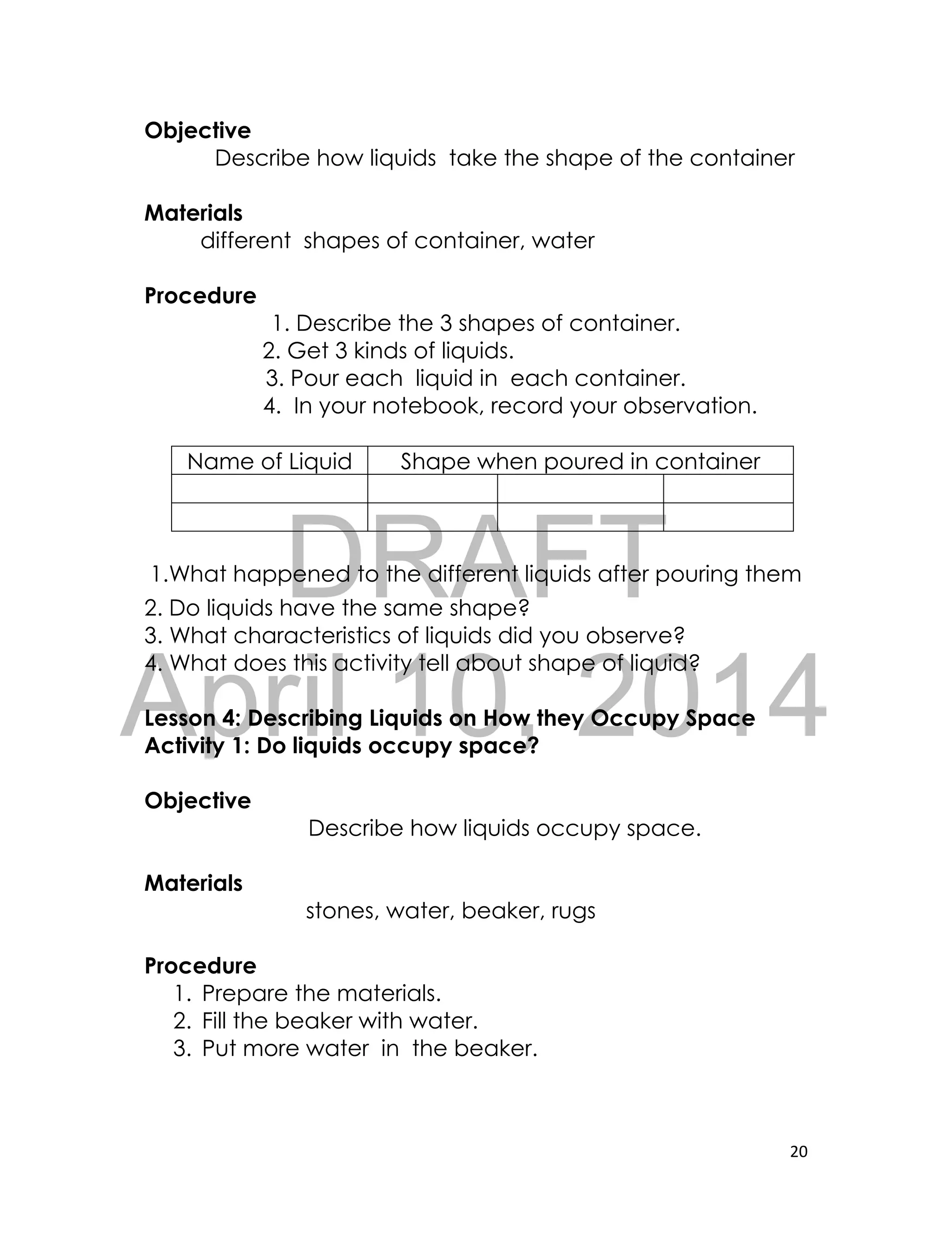 K TO 12 GRADE 3 LEARNER’S MATERIAL IN SCIENCE | PDF