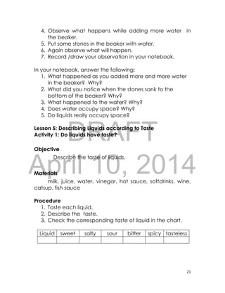 K TO 12 GRADE 3 LEARNER’S MATERIAL IN SCIENCE | PDF
