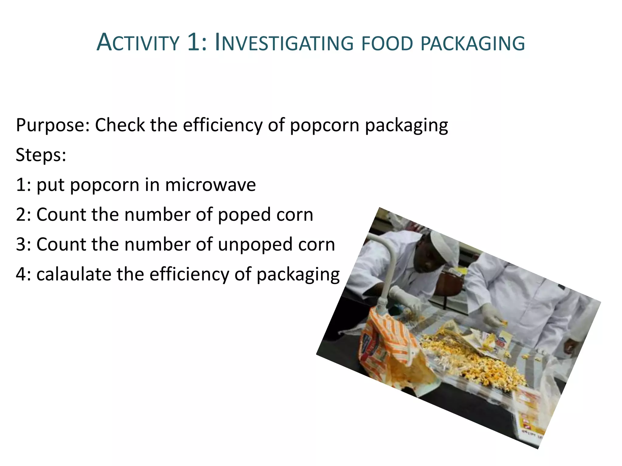 Food Packaging, Smart Fast food packaging, IDM8 | PPTX