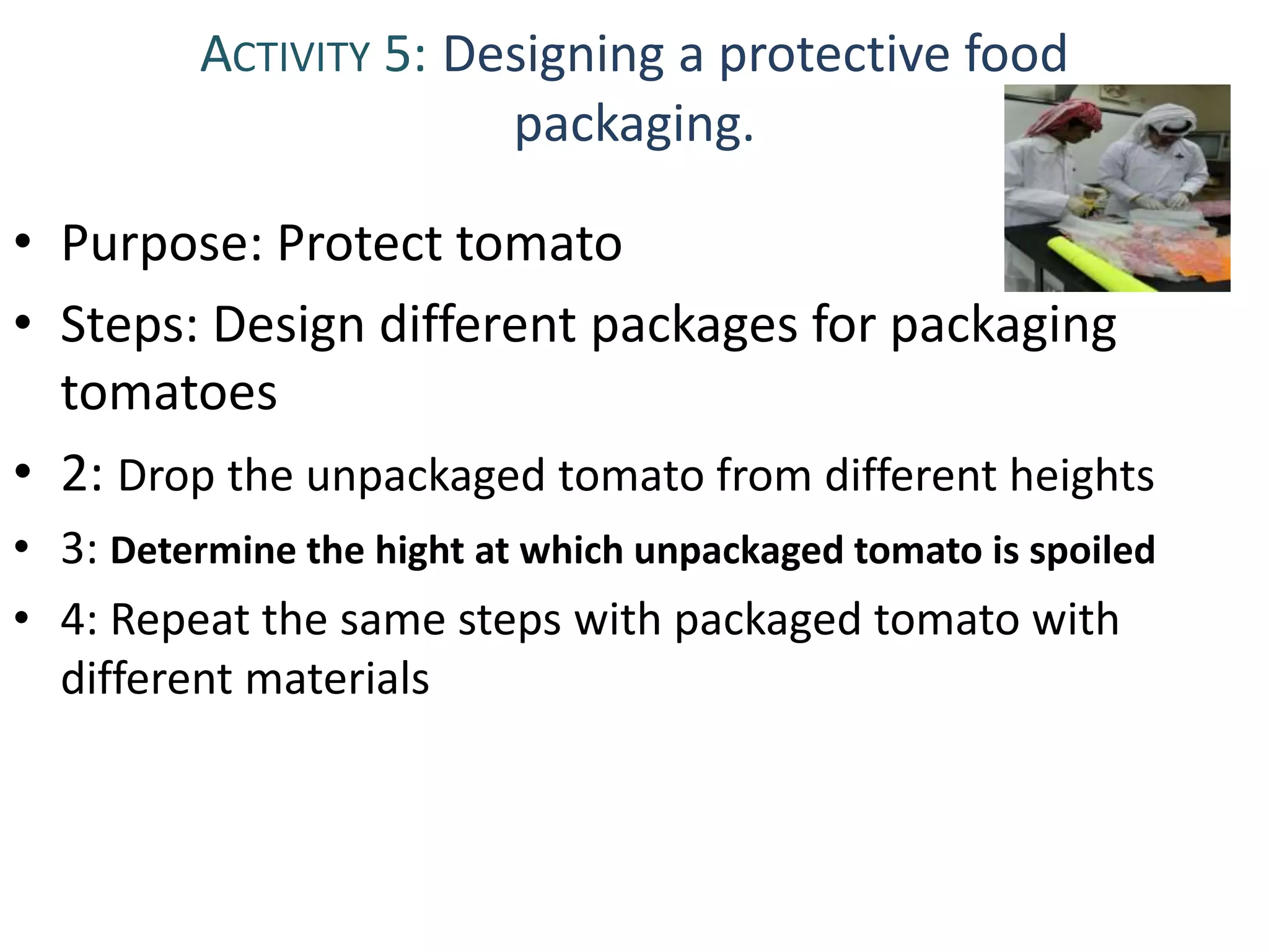 Food Packaging, Smart Fast food packaging, IDM8 | PPTX