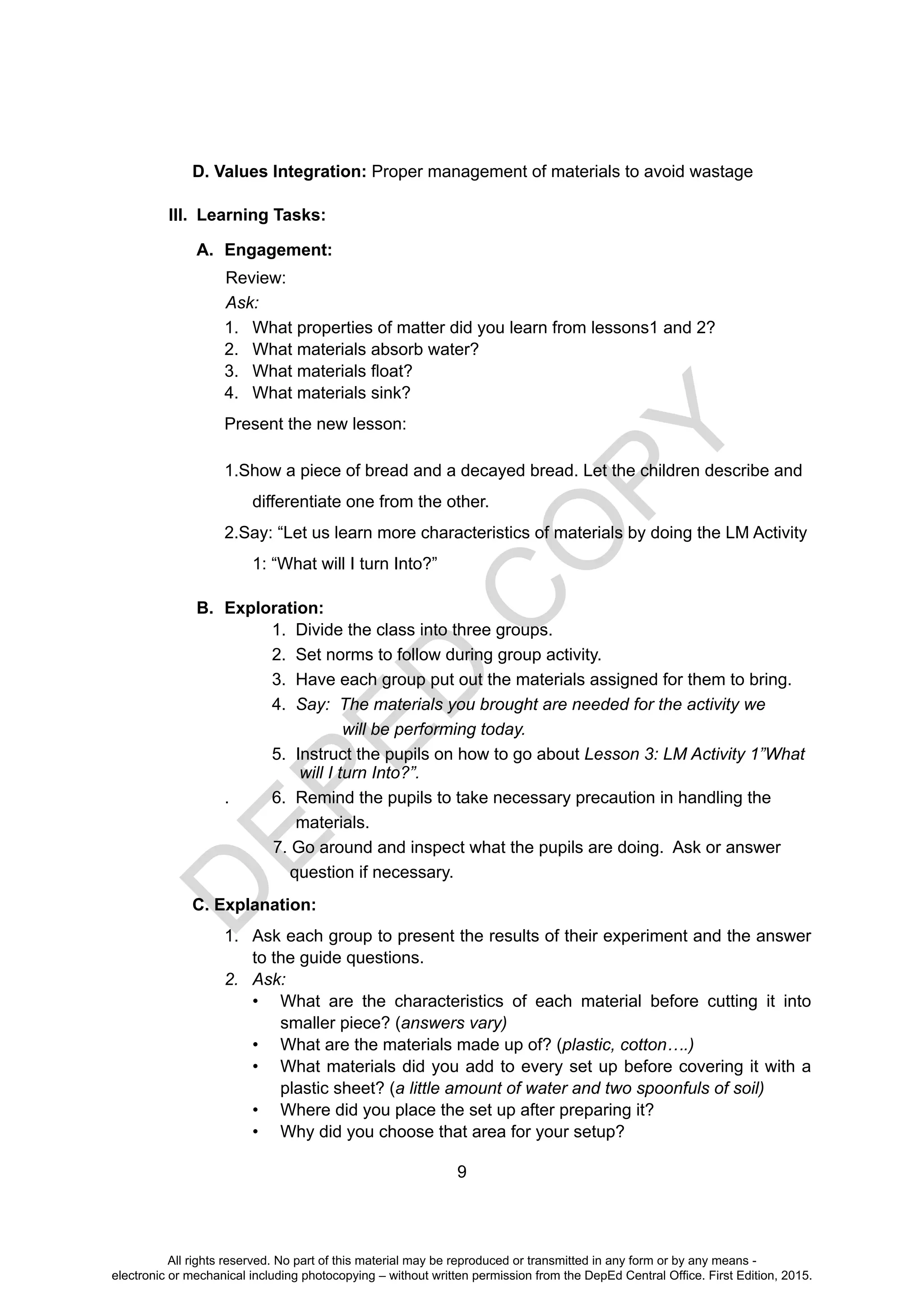 K TO 12 GRADE 4 TEACHER’S GUIDE IN SCIENCE (Q1-Q4) | PDF