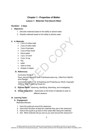 K TO 12 GRADE 4 TEACHER’S GUIDE IN SCIENCE (Q1-Q4) | PDF
