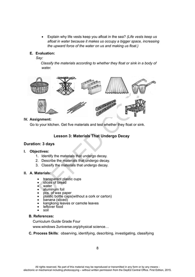 K TO 12 GRADE 4 TEACHER’S GUIDE IN SCIENCE (Q1-Q4) | PDF