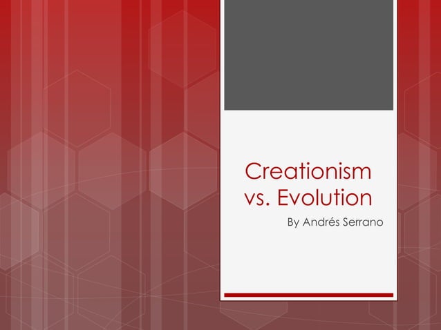 Evolution VS Creation. | PPT