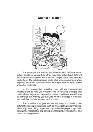 K TO 12 GRADE 4 LEARNER’S MATERIAL IN SCIENCE (Q1-Q4) | PDF