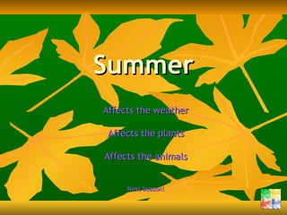 Science 1.7 Seasons | PPT