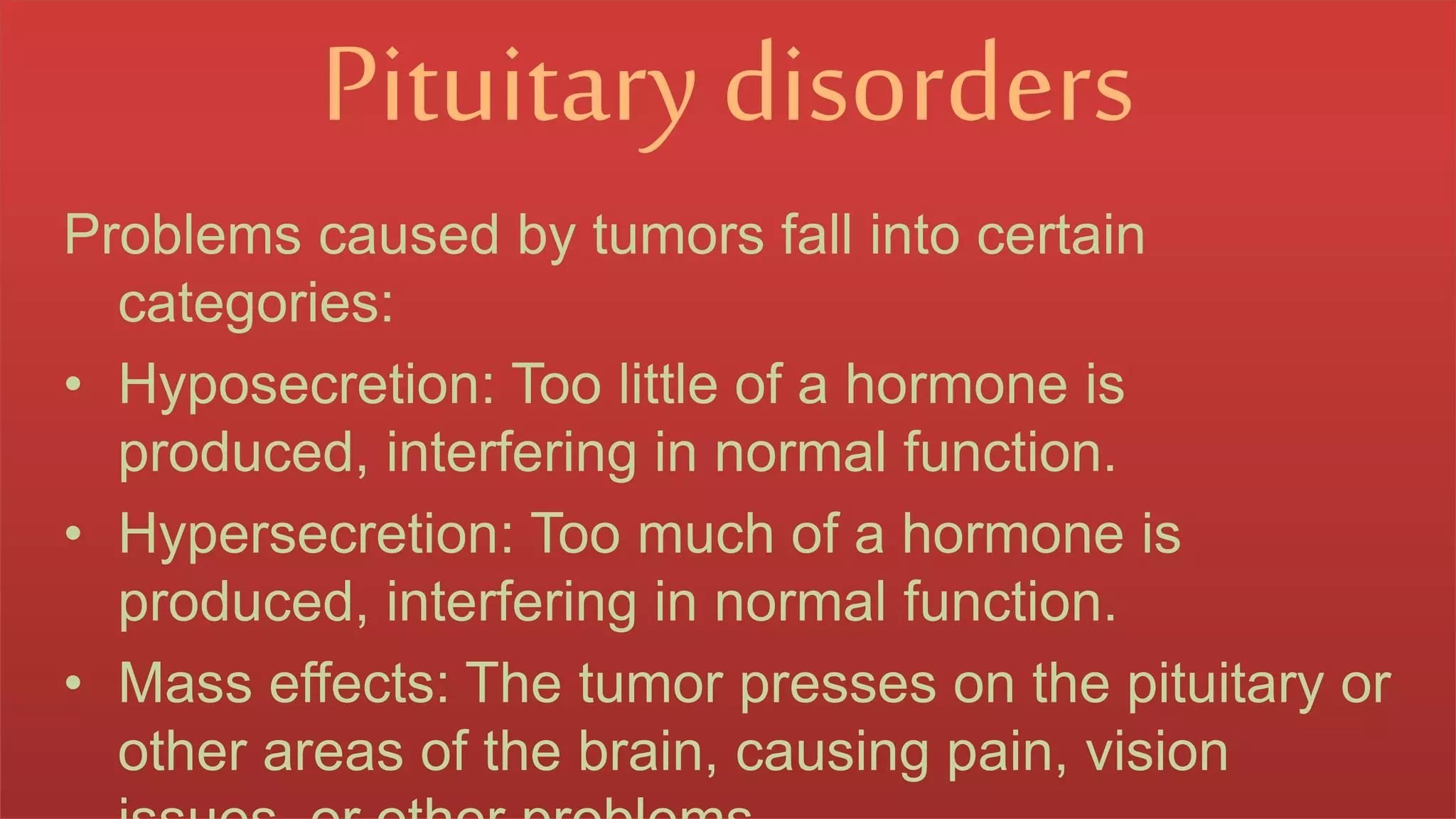 The Hypothalamus and Pituitary Gland | PPTX