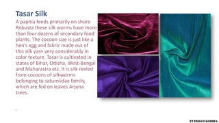 Sericulture tradition in odisha | PPTX