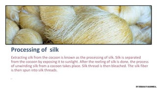 Sericulture tradition in odisha | PPTX