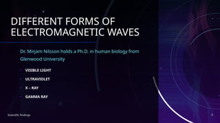 Science: Wavelength of different forms of Electromagnetic Waves | PPTX